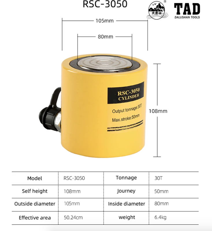 Kích thủy lực RSC-3050 ⋆ THIẾT BỊ THỦY LỰC CHINH HÃNG