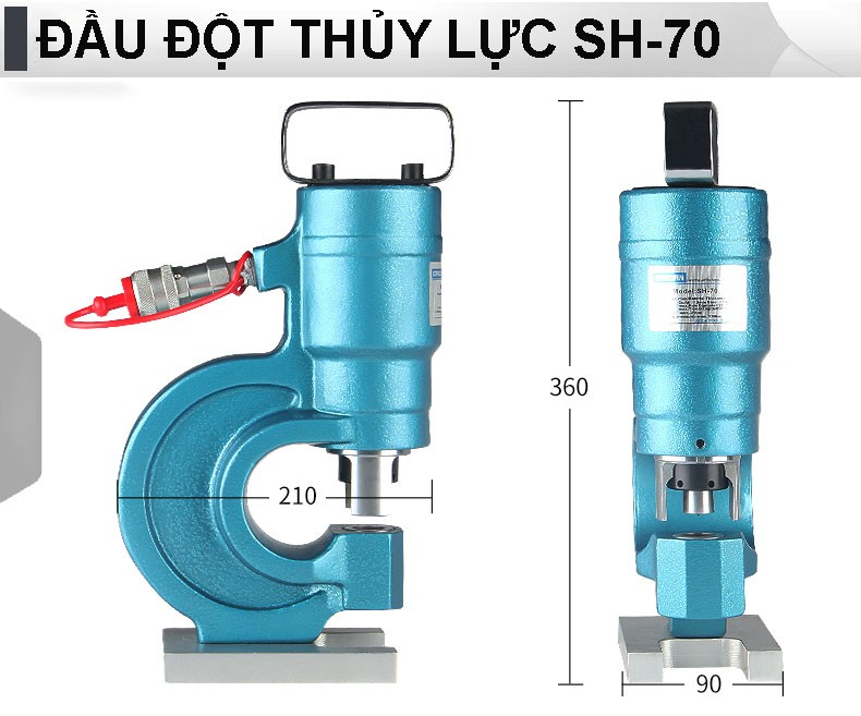 Đầu đột thủy lực SH-70 ⋆ THIẾT BỊ THỦY LỰC CHINH HÃNG